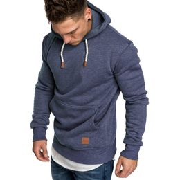REPUBLIX Kapuzenpullover ERIC in Blau Melange | Gr.: 3XL