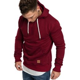 REPUBLIX Kapuzenpullover GRIFFIN in Bordeaux | Gr.: S