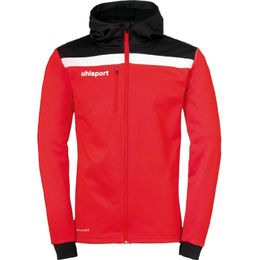 Uhlsport Trainingsjacke "Offense 23 Multi Hood Jacket" in Rot | Gr.: 164