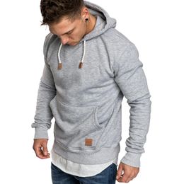 REPUBLIX Kapuzenpullover ERIC in Hellgrau | Gr.: 3XL