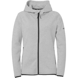 Uhlsport Trainingsjacke "Id Kapuzenjacke Damen" in Grau | Gr.: S