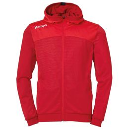 Kempa Trainingsjacke "Emotion 2.0 Kapuzenjacke" in Rot | Gr.: 128