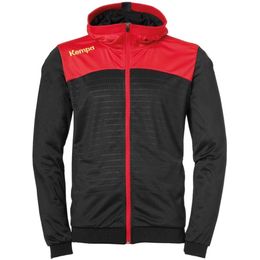 Kempa Trainingsjacke "Emotion 2.0" in Schwarz/ Rot | Gr.: M
