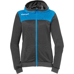 Kempa Trainingsjacke "Emotion 2.0" in Anthrazit/ Blau | Gr.: XXL