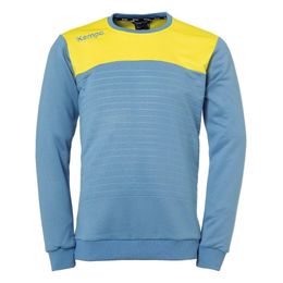 Kempa Trainingsshirt "Emotion 2.0" in Hellblau/ Gelb | Gr.: S