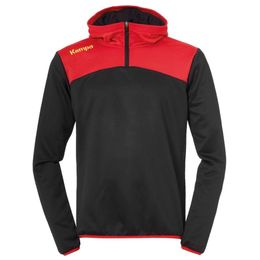 Kempa Hoodie "Emotion 2.0" in Schwarz/ Rot | Gr.: 116