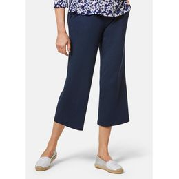 GOLDNER Jerseyhose Louisa in elastischer Qualit&auml;t in marine | Gr.: 42