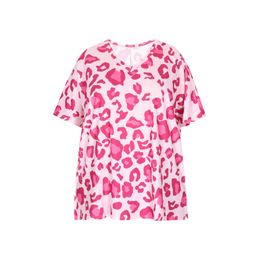Swirly Women Plus Size Blouse in Rose | Gr.: 3XL