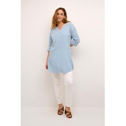 Cream Tunika in Blau/ Wei&szlig; | Gr.: 40
