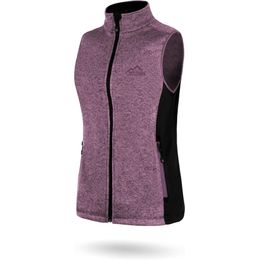 Normani Outdoor Sports Damen Strickweste Kashechewan in Lila | Gr.: S