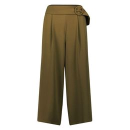 Zero Hose mit weitem Bein und Gürtel 26 Inch in Dark Olive | Gr.: 42