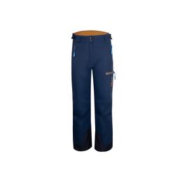 Trollkids Skihose Hallingdal in navy/bronze | Gr.: 128
