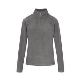 ROCKEASY Damen Fleecepullover in Dunkelgrau | Gr.: XXL