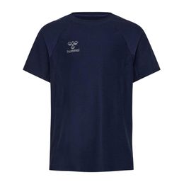 Hummel T-Shirt Hmlcima Kinder in MARINE MELANGE | Gr.: 128