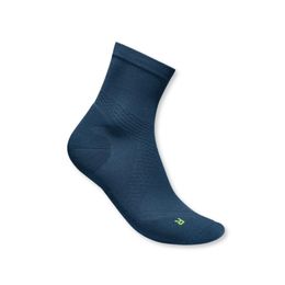 Bauerfeind Sports Run Ultralight Mid Cut Socks Bekleidung Herren blau L