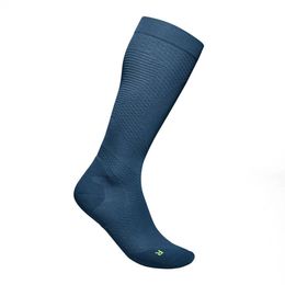 Bauerfeind Sports Run Ultralight Compression Socks - EU 41-43 Bekleidung Herren blau XL