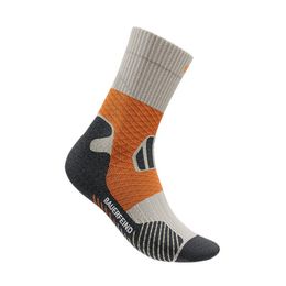 Bauerfeind Sports Trail Run Mid Cut Socks Bekleidung Herren grau L