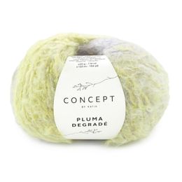 Pluma Degrad&eacute; von Katia, Lavendel/Pistaziengr&uuml;n, aus Baumwolle