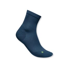 Bauerfeind Sports Run Ultralight Mid Cut Socks Bekleidung Herren blau