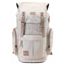 Nitro Kinder Freizeitrucksack "Daypacker", beige, Rucksäcke, Schulrucksack, Wanderrucksack oder Streetpack mit Laptopfach