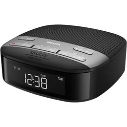 Philips Radio "TAR 3505/12", B:13,1cm H:5,4cm T:13,1cm, schwarz, Radios