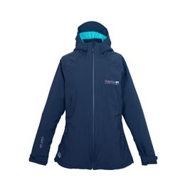 DEPROC Active Damen Outdoorjacke "Whistler SUMMER WOMEN", blau, Gr. 46, 96% Polyester; 4% Elastan, Jacken, mit Zip-In System f&uuml;r passende Innenjacke