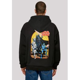 F4NT4STIC Herren Kapuzenpullover "Star Wars Vintage Comic Scene", schwarz, Gr. L, Obermaterial: 100% Baumwolle, Pullover, Print