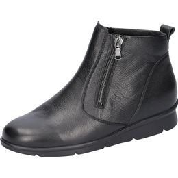 Waldl&auml;ufer WALDL&Auml;UFER Damen Schlupfboots "K-INGA", Gr. 7, schwarz, Nappaleder, unifarben, Schuhe, Winterboots, Stiefelette, Bequemschuh in Komfortweite K