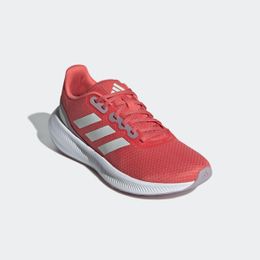 Damen Laufschuh "RUNFALCON 3", adidas Performance, Gr. 40, rot, Synthetik, Textil, Schuhe