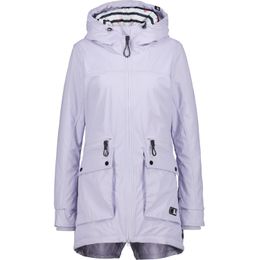 alife and kickin ALIFE & KICKIN Damen Langjacke "Damen AudreyAK A", lila, Gr. S, 100% Polyester, Jacken