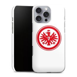 DeinDesign iPhone 16 Pro Max Handy Premium Case Smartphone Handyh&uuml;lle Schutzh&uuml;lle matt Official Licensed Product Sge Eintracht Frankfurt Premium Case