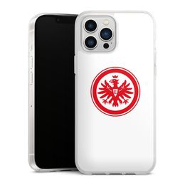 DeinDesign iPhone 13 Pro Max Handy Silikon H&uuml;lle Case transparent Handyh&uuml;lle Official Licensed Product Sge Eintracht Frankfurt Silikon Case