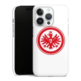 DeinDesign iPhone 14 Pro Handy Premium Case Smartphone Handyh&uuml;lle Schutzh&uuml;lle matt Official Licensed Product Sge Eintracht Frankfurt Premium Case