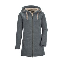 G.I.G.A. by Killtec Damen Fleecejacke "GW 54 WMN KNTFLC PRK", blau, Gr. 46, G.I.G.A. DX BY KILLTEC, Oberseite: 80% Polyester, 20% Viskose;R&uuml;ckseite: 100% Polyester,