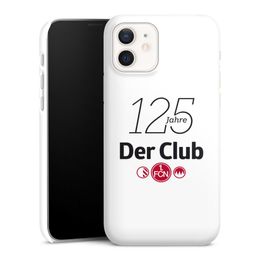 DeinDesign iPhone 12 Handy Premium Case Smartphone Handyh&uuml;lle Schutzh&uuml;lle matt 1. Fcn 1. Fc N&uuml;rnberg 125 Jahre Premium Case