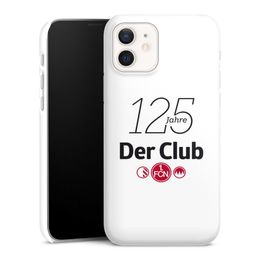 DeinDesign iPhone 12 Handy Premium Case Smartphone Handyh&uuml;lle Schutzh&uuml;lle gl&auml;nzend 1. Fcn 1. Fc N&uuml;rnberg 125 Jahre Premium Case