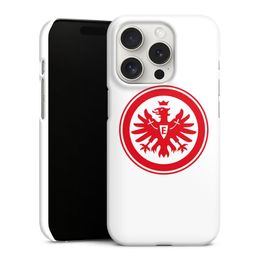 DeinDesign iPhone 15 Pro Handy Premium Case Smartphone Handyh&uuml;lle Schutzh&uuml;lle matt Official Licensed Product Sge Eintracht Frankfurt Premium Case