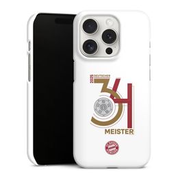 DeinDesign iPhone 15 Pro Handy Premium Case Smartphone Handyh&uuml;lle Schutzh&uuml;lle matt Official Licensed Product Master Fc Bayern M&uuml;nchen Premium Case
