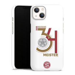 DeinDesign iPhone 13 Handy Premium Case Smartphone Handyh&uuml;lle Schutzh&uuml;lle matt Official Licensed Product Master Fc Bayern M&uuml;nchen Premium Case
