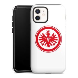 DeinDesign iPhone 12 Handy Panzer Handyh&uuml;lle robuste Outdoor H&uuml;lle Schutzh&uuml;lle matt Official Licensed Product Sge Eintracht Frankfurt Tough Case