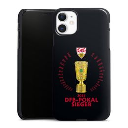 DeinDesign iPhone 11 Handy Premium Case Smartphone Handyh&uuml;lle Schutzh&uuml;lle gl&auml;nzend Vfb Stuttgart Trophy Official Licensed Product Premium Case