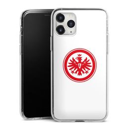 DeinDesign iPhone 11 Pro Max Handy Silikon H&uuml;lle Case transparent Handyh&uuml;lle Official Licensed Product Sge Eintracht Frankfurt Silikon Case