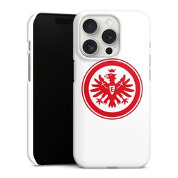DeinDesign iPhone 15 Pro Handy Premium Case Smartphone Handyh&uuml;lle Schutzh&uuml;lle gl&auml;nzend Official Licensed Product Sge Eintracht Frankfurt Premium Case