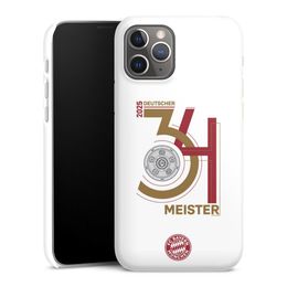 DeinDesign iPhone 12 Pro Handy Premium Case Smartphone Handyh&uuml;lle Schutzh&uuml;lle gl&auml;nzend Official Licensed Product Master Fc Bayern M&uuml;nchen Premium Case