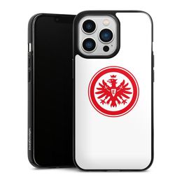 DeinDesign iPhone 13 Pro Handy Silikon H&uuml;lle Case schwarz Handyh&uuml;lle Official Licensed Product Sge Eintracht Frankfurt
