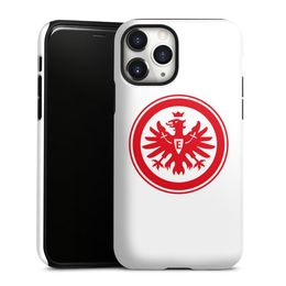 DeinDesign iPhone 11 Pro Handy Panzer Handyh&uuml;lle robuste Outdoor H&uuml;lle Schutzh&uuml;lle gl&auml;nzend Eintracht Frankfurt Sge Official Licensed Product Tough Case