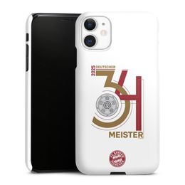 DeinDesign iPhone 11 Handy Premium Case Smartphone Handyh&uuml;lle Schutzh&uuml;lle gl&auml;nzend Master Official Licensed Product Fc Bayern M&uuml;nchen Premium Case
