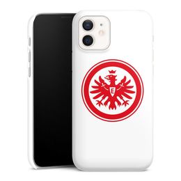 DeinDesign iPhone 12 Handy Premium Case Smartphone Handyh&uuml;lle Schutzh&uuml;lle gl&auml;nzend Eintracht Frankfurt Sge Official Licensed Product Premium Case