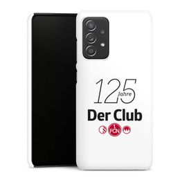 DeinDesign Galaxy A52s 5G Handy Premium Case Smartphone Handyh&uuml;lle Schutzh&uuml;lle matt 1. Fc N&uuml;rnberg 125 Jahre 1. Fcn Premium Case