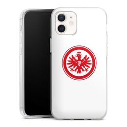 DeinDesign iPhone 12 Handy Silikon H&uuml;lle Case transparent Handyh&uuml;lle Eintracht Frankfurt Sge Official Licensed Product Silikon Case